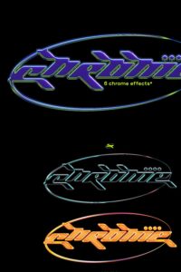 Chrome Text Effect – MasterBundles