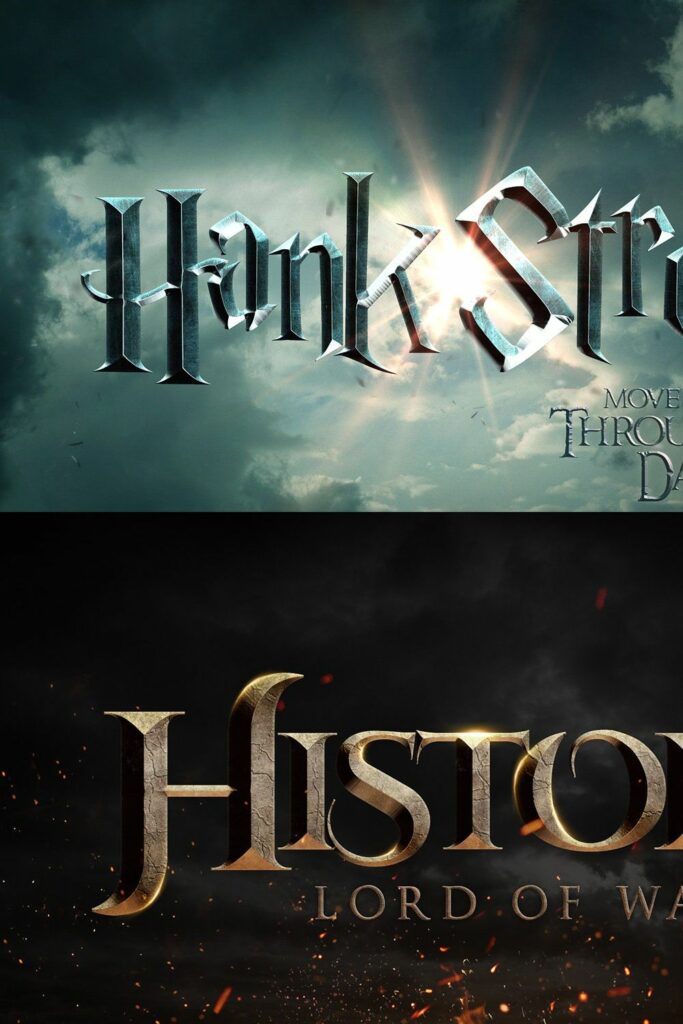 Cinematic 3D Text Effects Vol.5 – MasterBundles