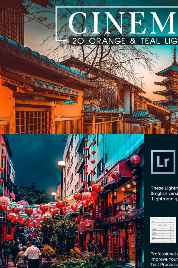 Cinematic Orange and Teal LR Presets – MasterBundles