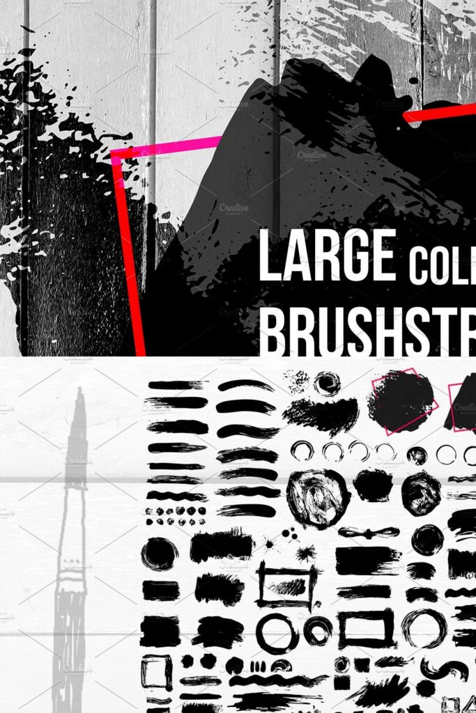 Collection Brushstrokes – MasterBundles