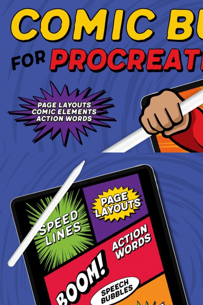 Comic Builder For Procreate – MasterBundles