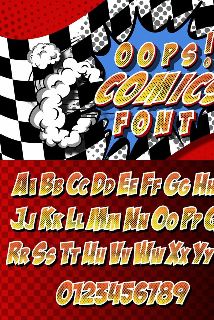 Comics font. Vol. 2 – MasterBundles
