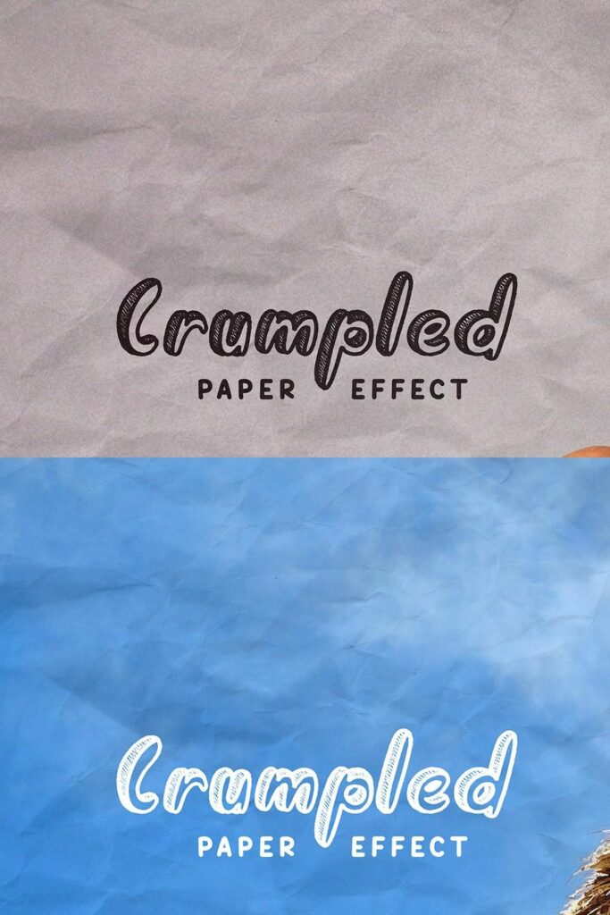 Crumpled Paper Effect – MasterBundles