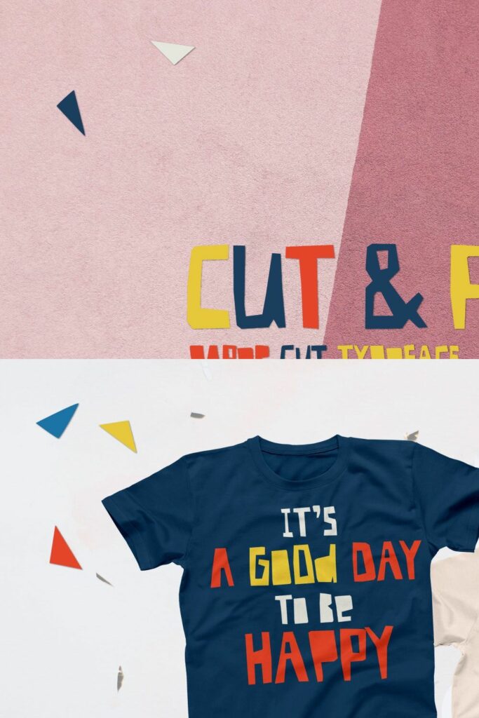 Cut And Paste - Paper Cut Font – MasterBundles