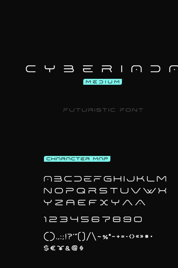 Cyberiada Medium font – MasterBundles