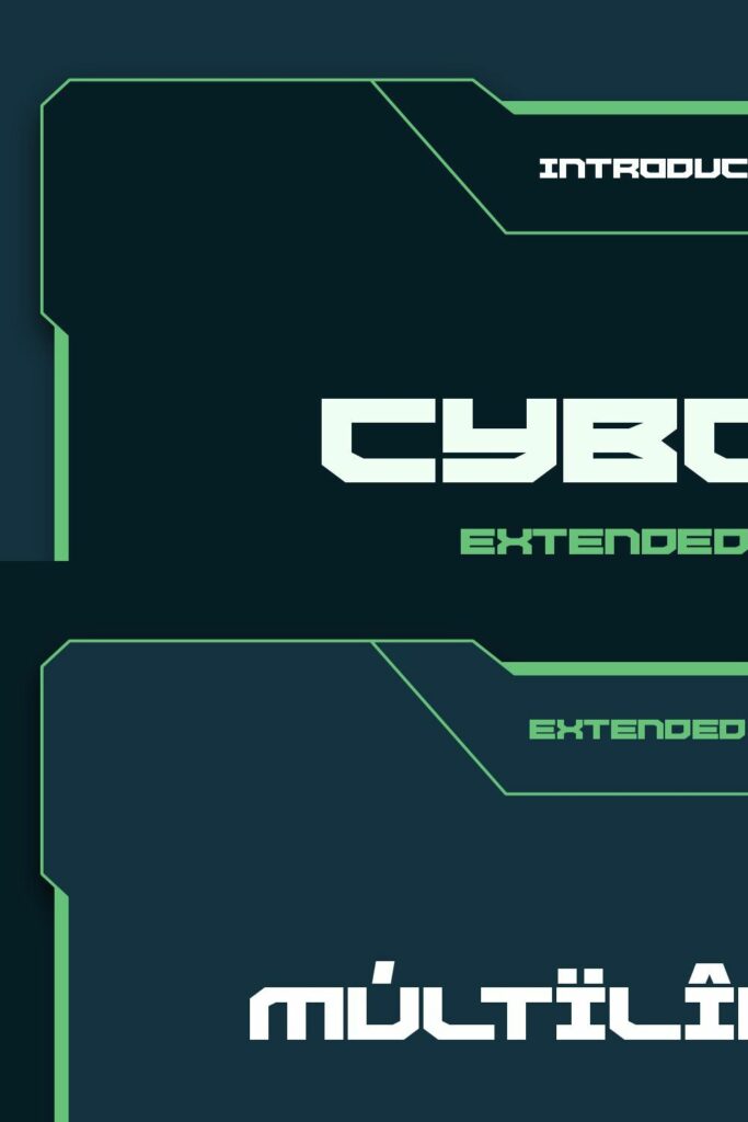 Cyborg Font – MasterBundles