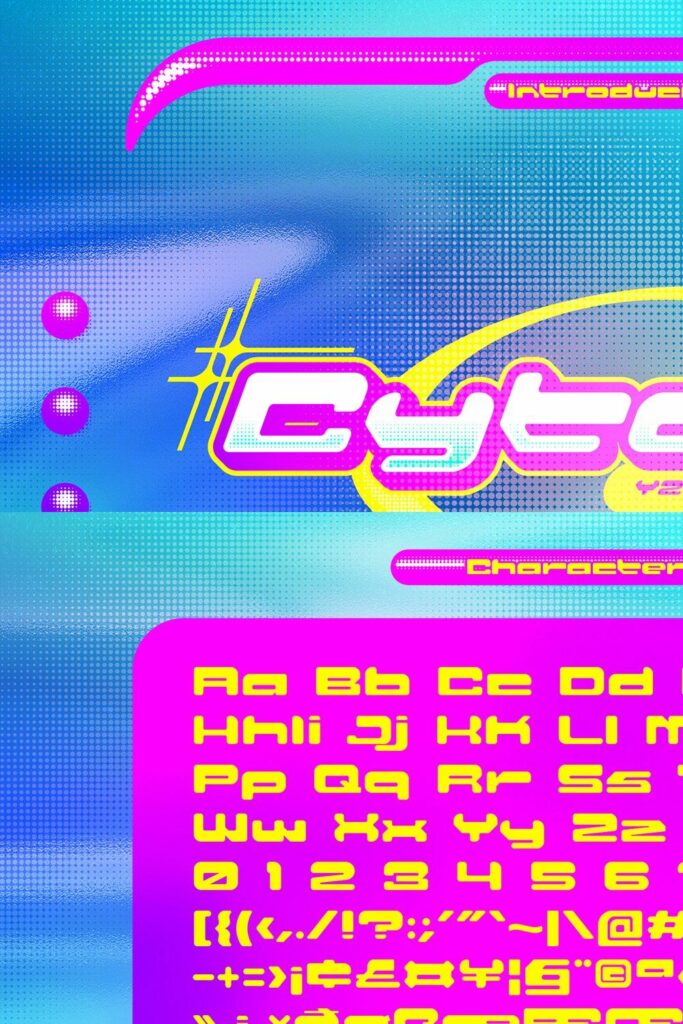 Cytone - Y2K Font – MasterBundles