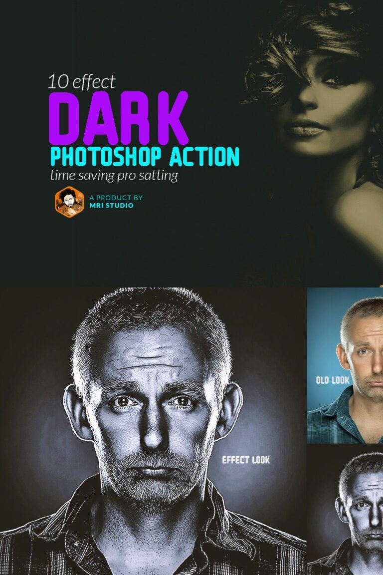Dark Photoshop Action – MasterBundles