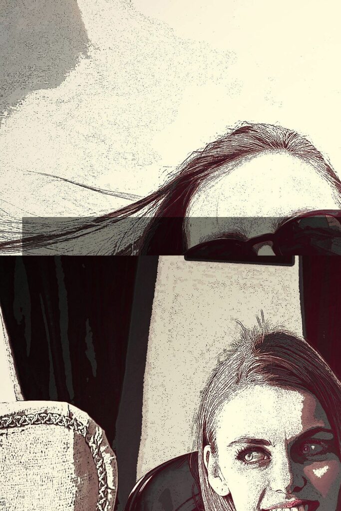 Dark Red Contrast Effect – MasterBundles