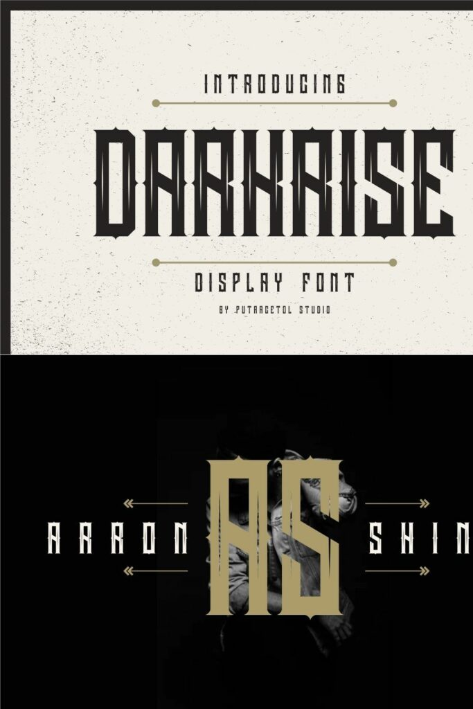 Darkrise Typeface – MasterBundles