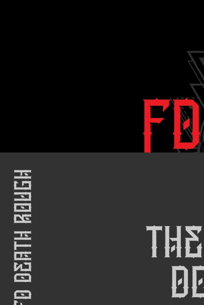 Death Layered Gothic Font – MasterBundles