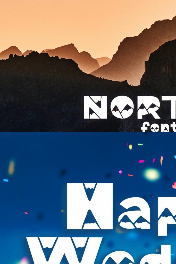 Decorative font. Notres letters – MasterBundles