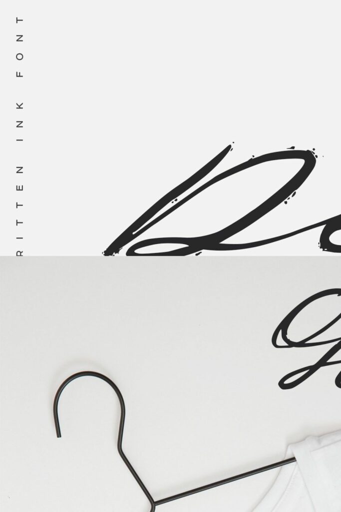 Deja Vu. Handwritten Ink Font – MasterBundles