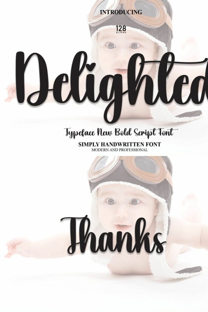Delighted | Script Font – MasterBundles