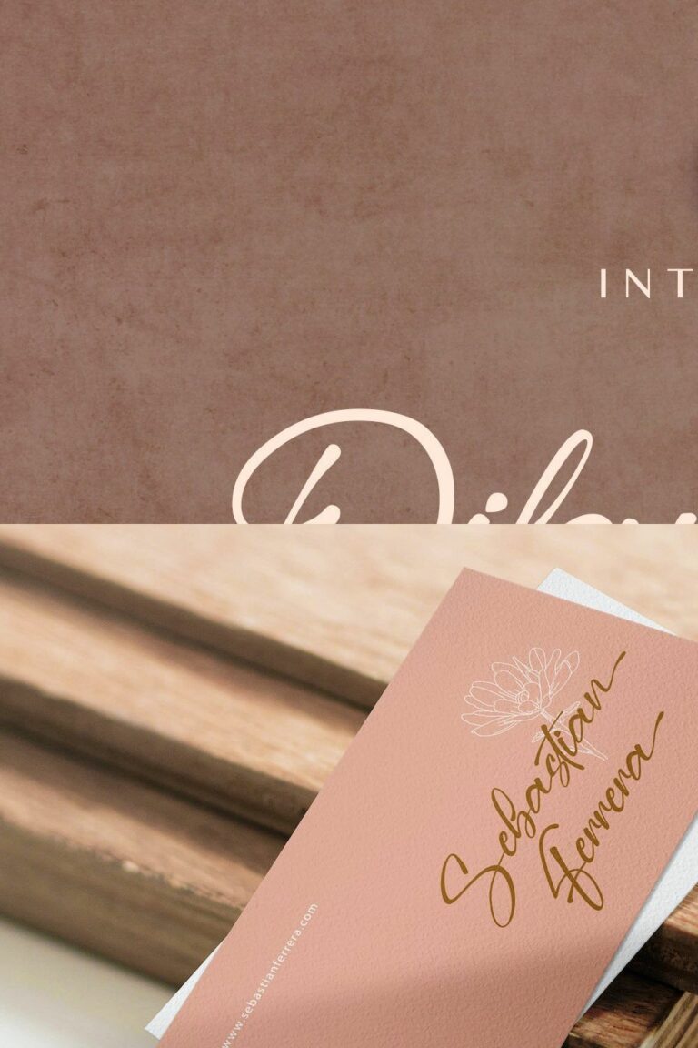 Dilan Script - Modern Script Font – MasterBundles