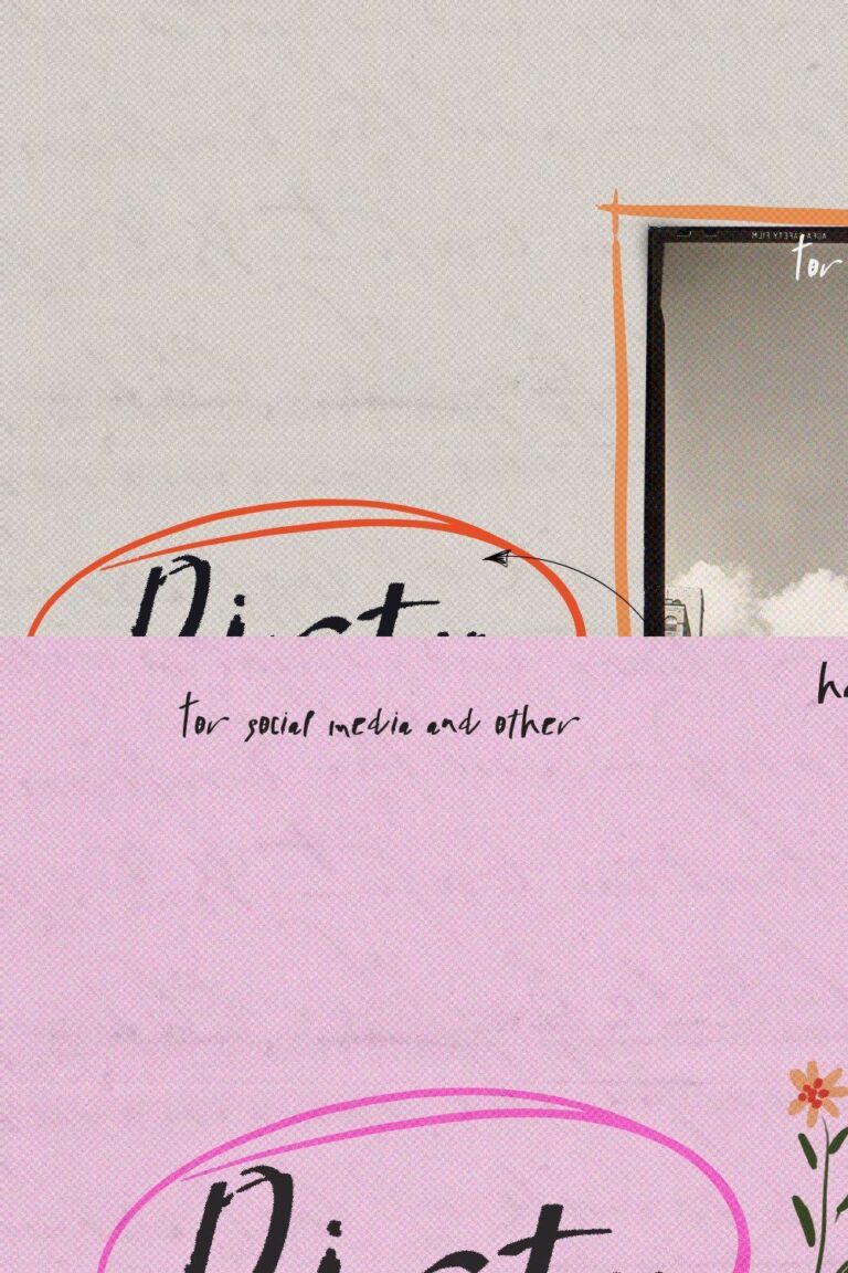 Dirty Handwritten Font – MasterBundles