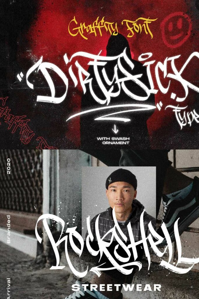 Dirtysick - Graffiti Font – MasterBundles