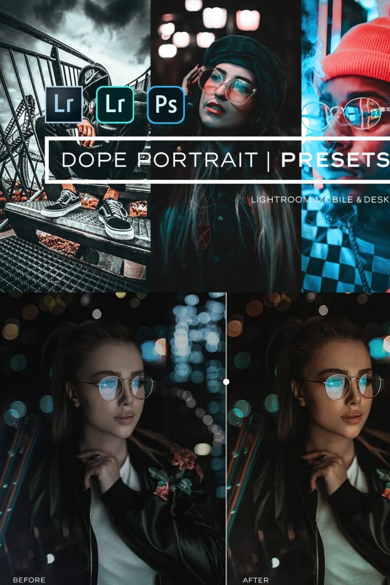 Dope Portrait Lightroom Presets – MasterBundles