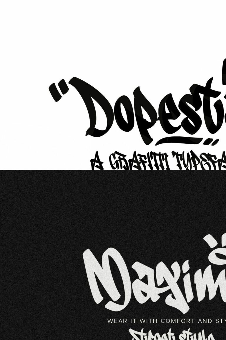 Dopestar - Grafitti Typeface – MasterBundles