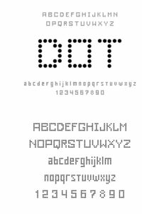 Dot Font – MasterBundles