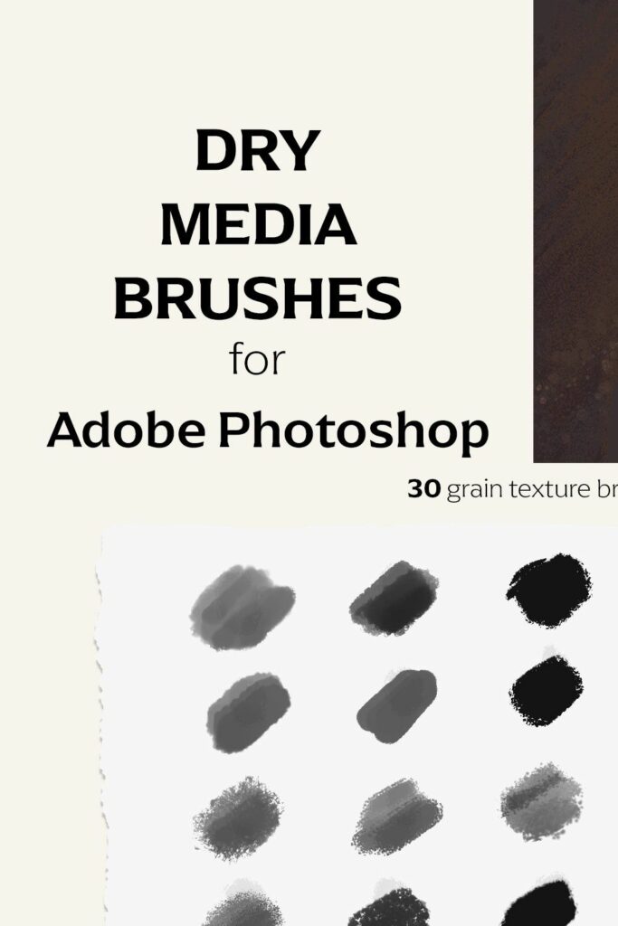 Dry Media Brushes - PS – MasterBundles