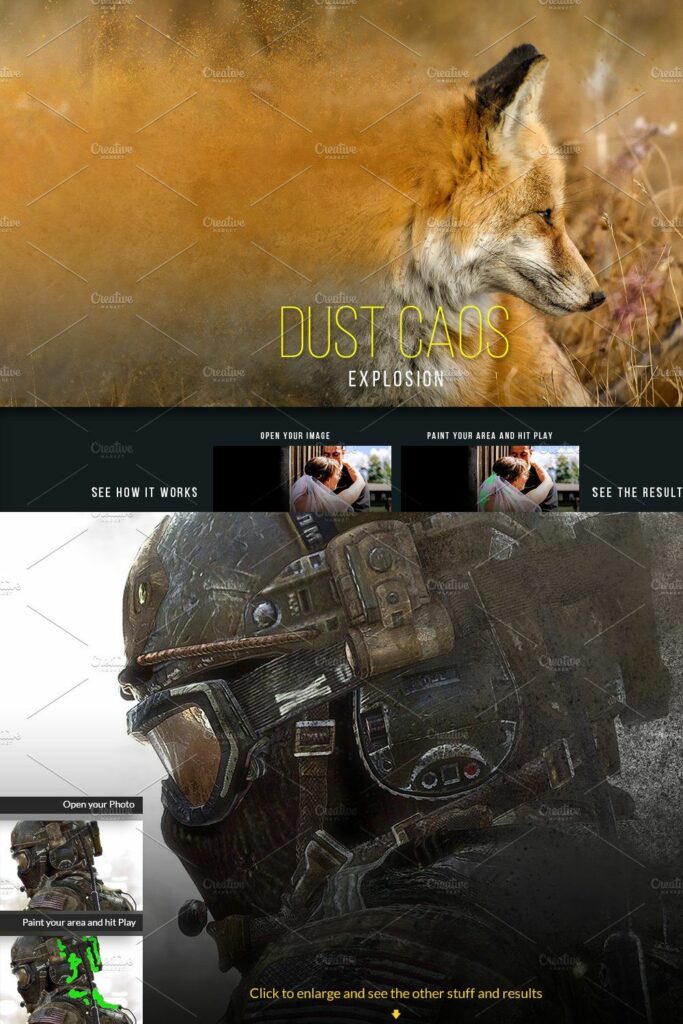 Dust Caos Explosion Effect – MasterBundles