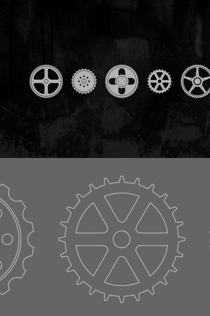 Engranajes Font Family – MasterBundles