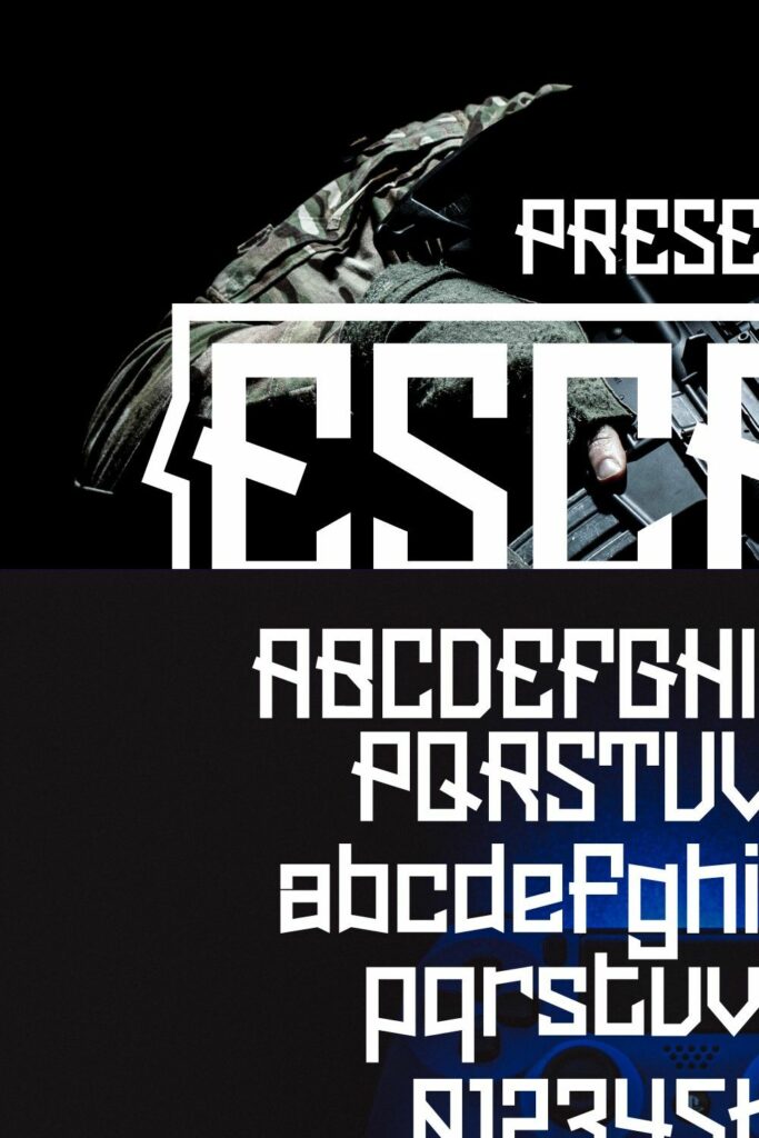 Escape - Blackletter Fonts – MasterBundles