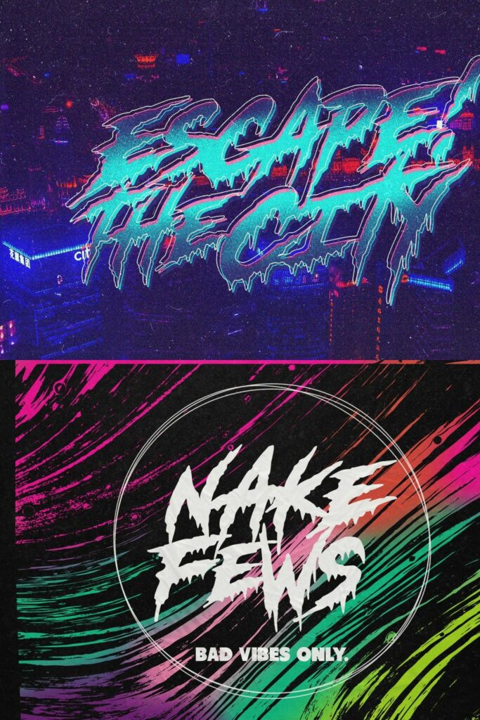 Escape! Font + Free Illustrations – MasterBundles