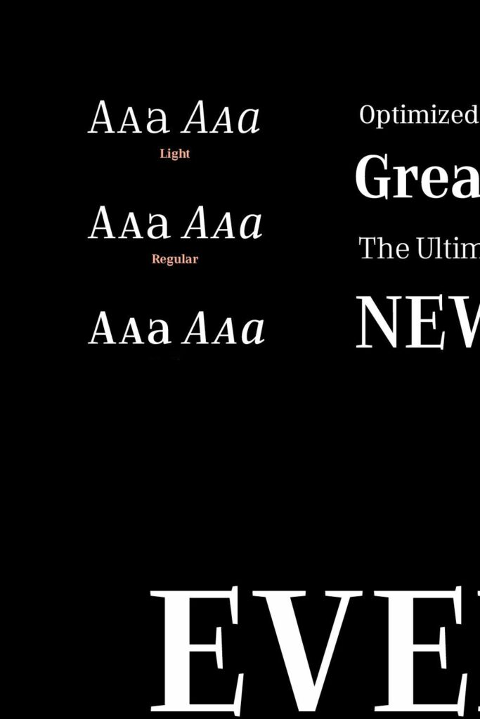 Every Font Family – MasterBundles