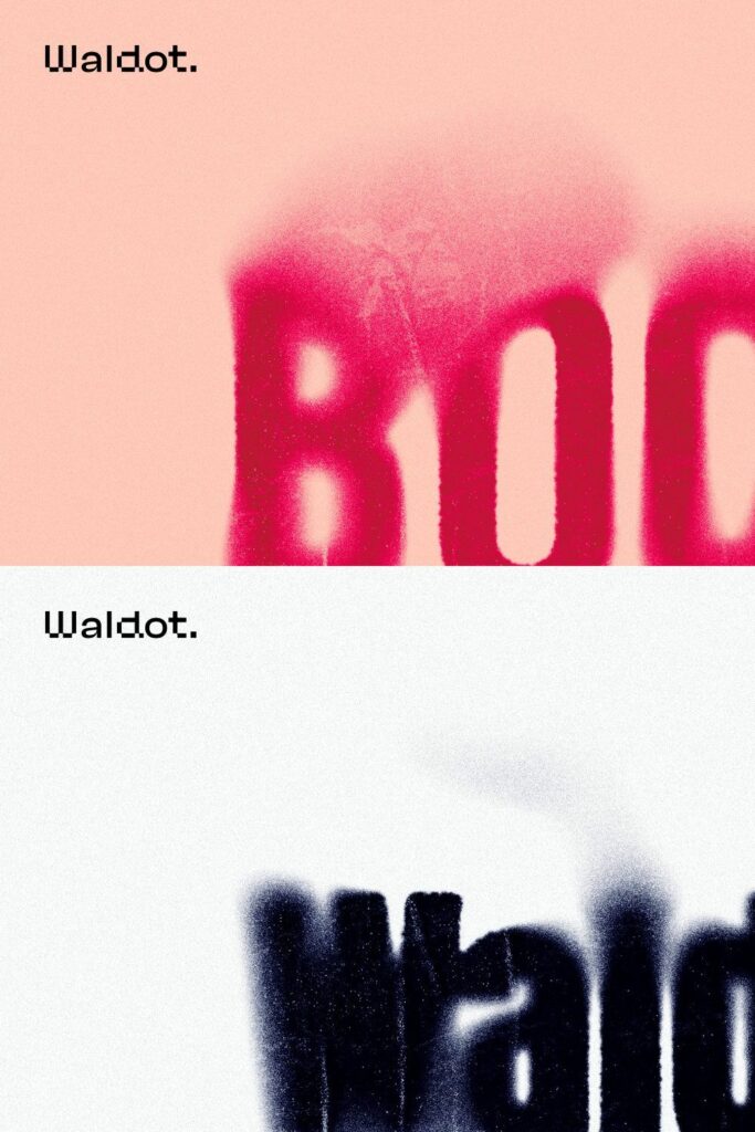 Faded print text – MasterBundles