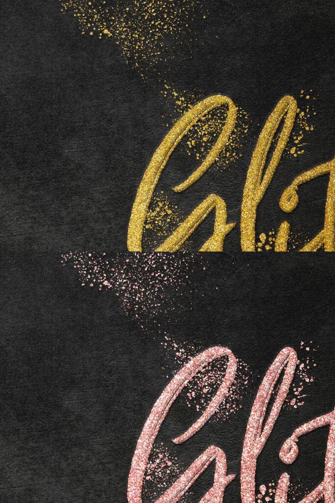 Fancy Glitter Text Effect – MasterBundles