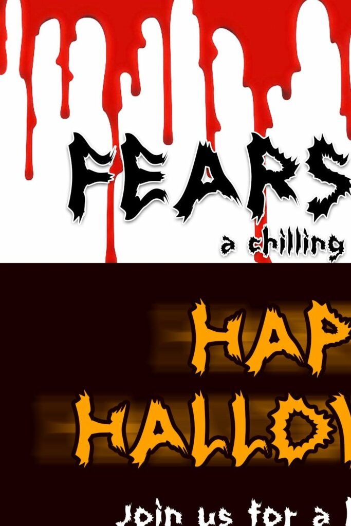 Fearsome - a chilling font – MasterBundles