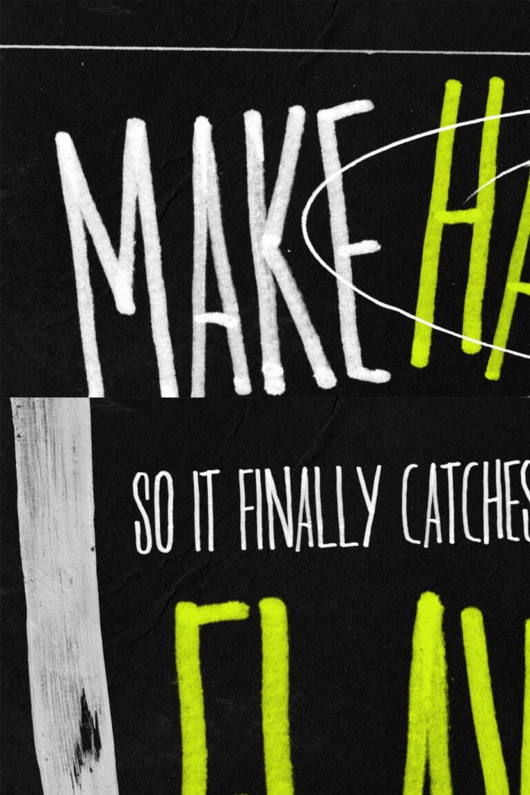 Flawful - Handwriting SVG Fonts – MasterBundles