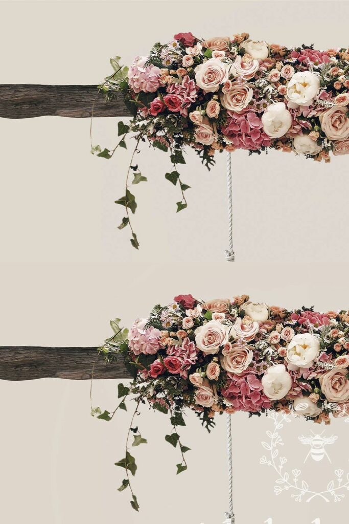 Flower Swing Digital Backdrop – MasterBundles