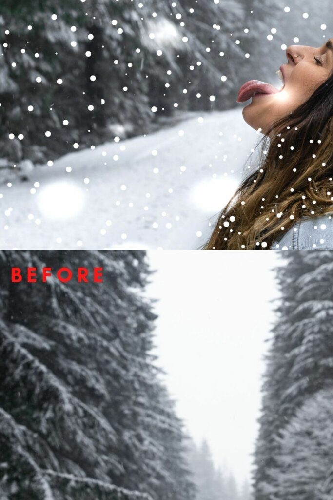 Fluffy Snow Lightroom Overlays – MasterBundles