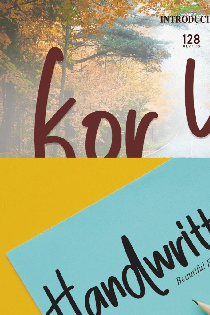 For You | Script Font – MasterBundles