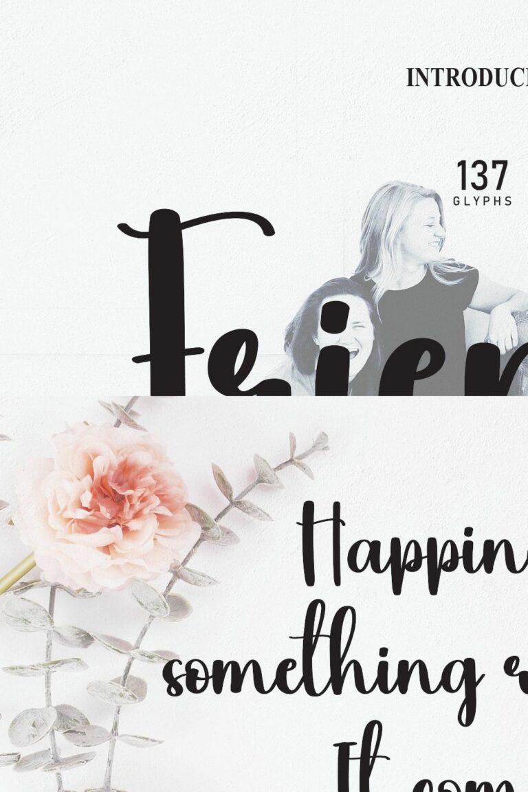 Friends | Script Font – MasterBundles