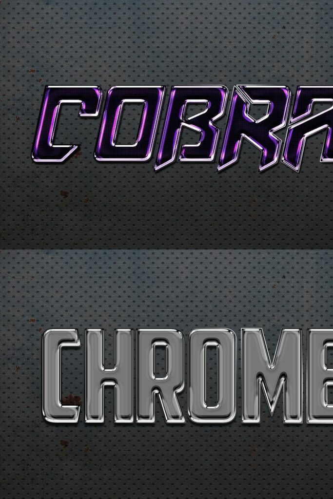 Future Chrome Styles for Photoshop – MasterBundles