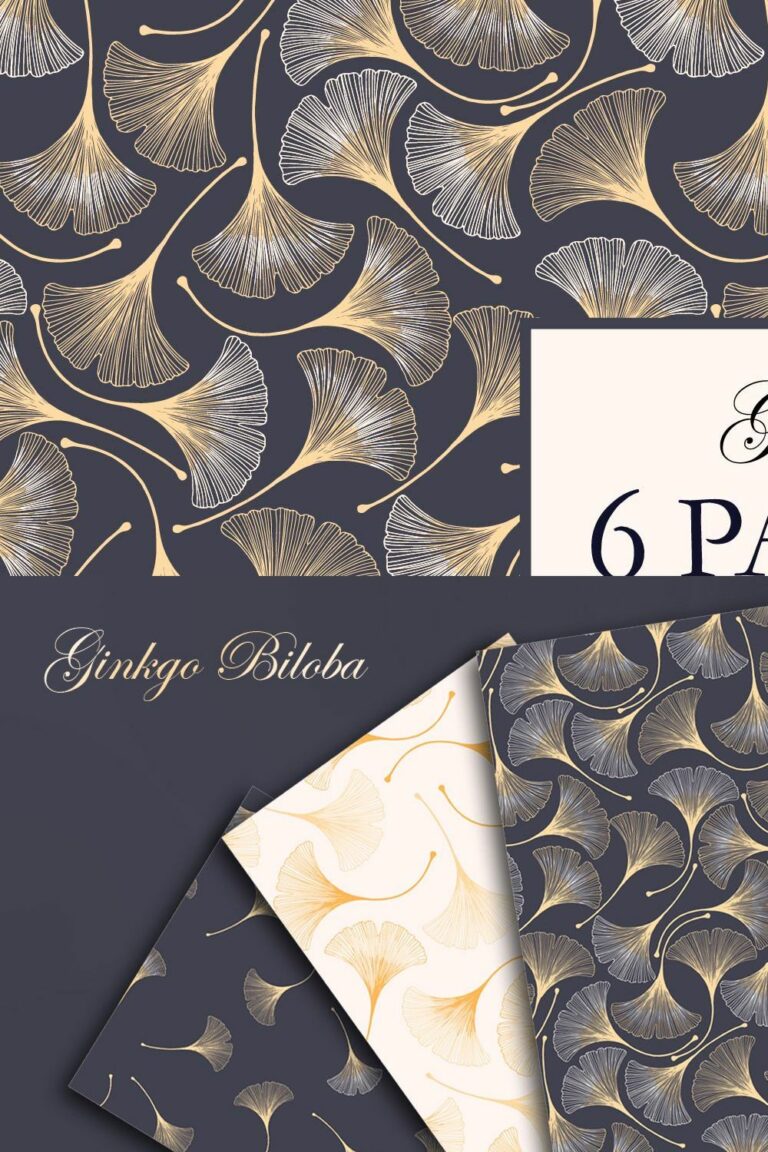 Ginkgo Patterns – MasterBundles