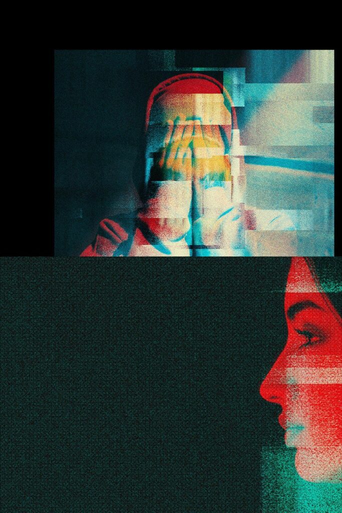 Glitch Displacement Poster Effect – MasterBundles