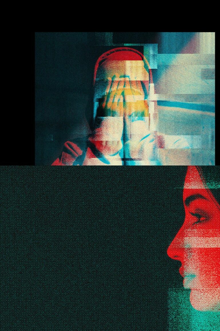 Glitch Displacement Poster Effect – MasterBundles