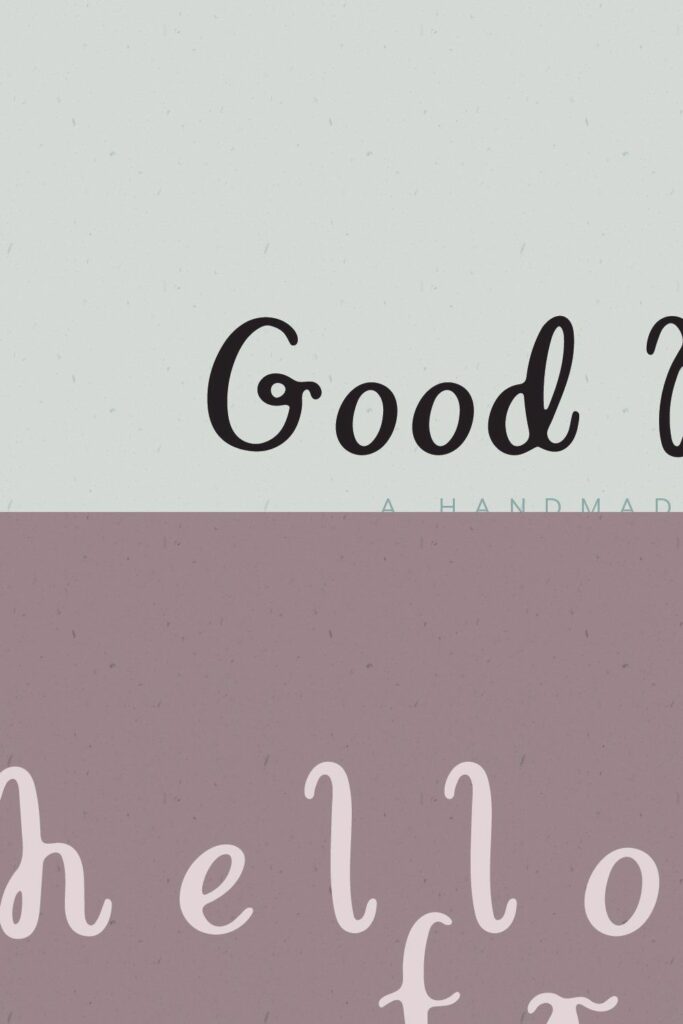 Good News Hand Lettered Display – MasterBundles
