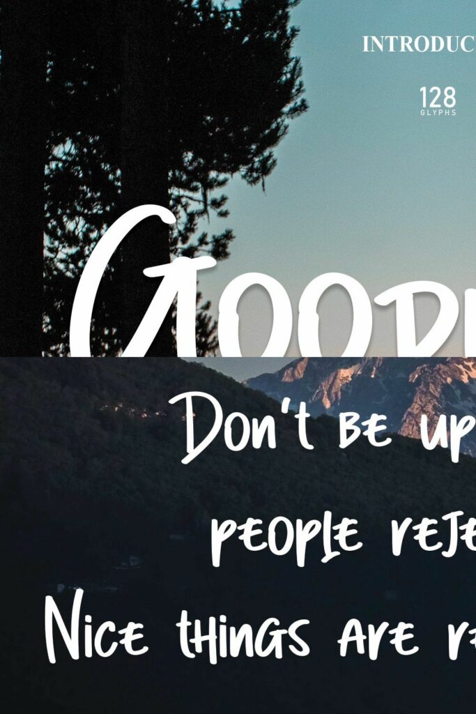 Goodnight | Script Font – MasterBundles