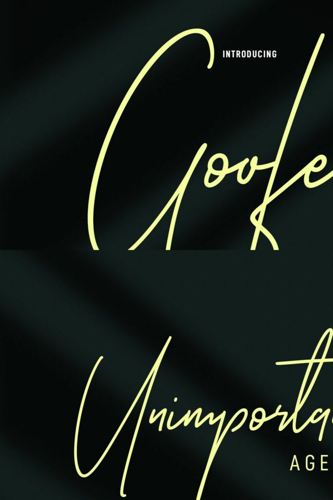 Goofers Tall Script Font – MasterBundles