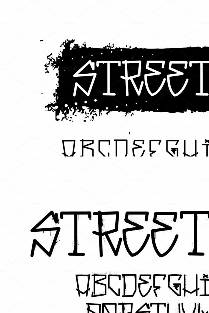 Graffiti Font. Street Tag Alphabet – MasterBundles