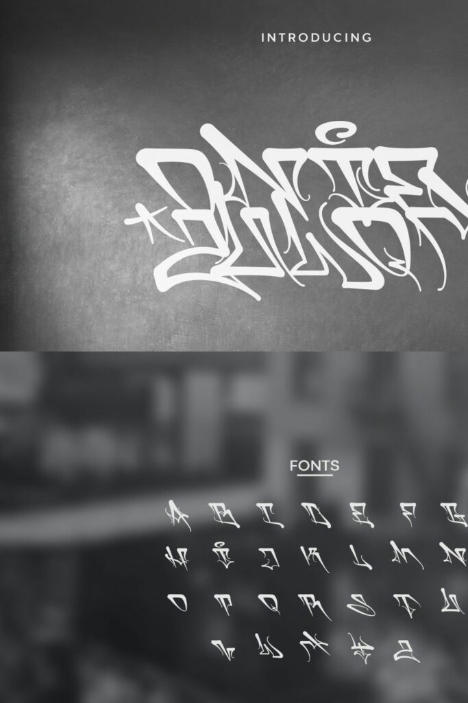 Graffiti Fonts | Tagging Vol.2 – MasterBundles