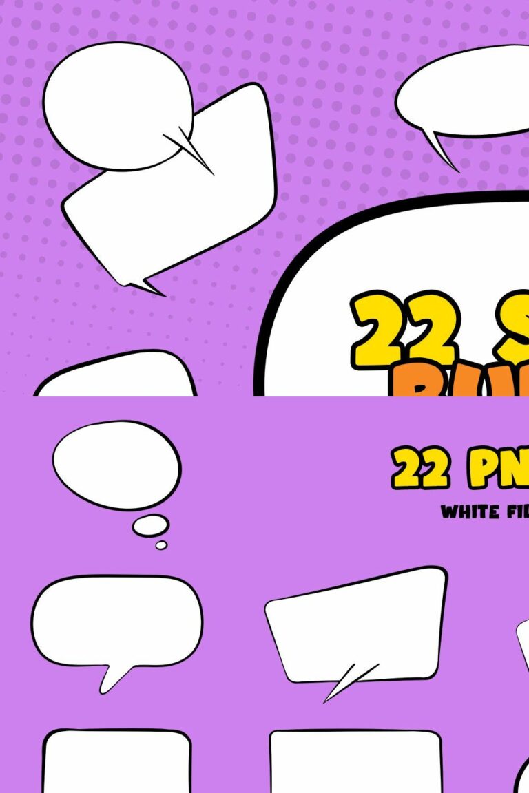 Hand Drawn Speech Bubbles – MasterBundles