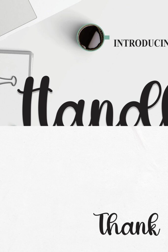Handheld | Script Font – MasterBundles