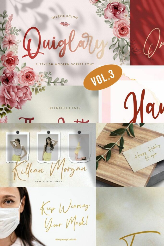 Handwritten Font Bundle Vol 3 – MasterBundles